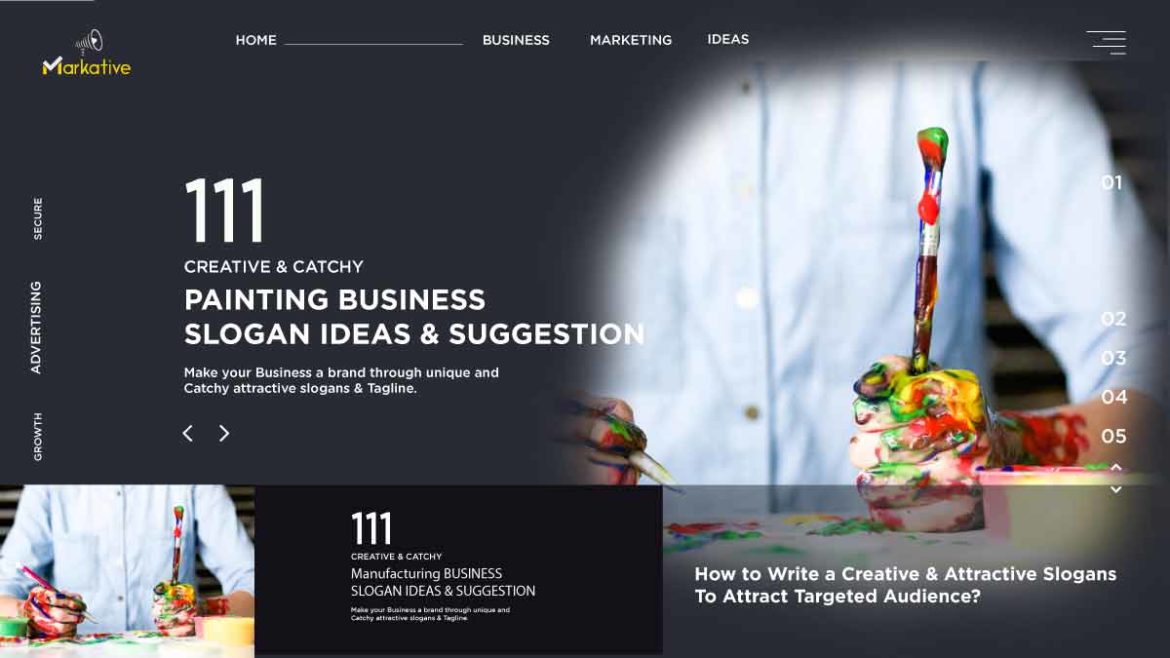 111 Colorful Painting Company Slogans & Ideas | Markative