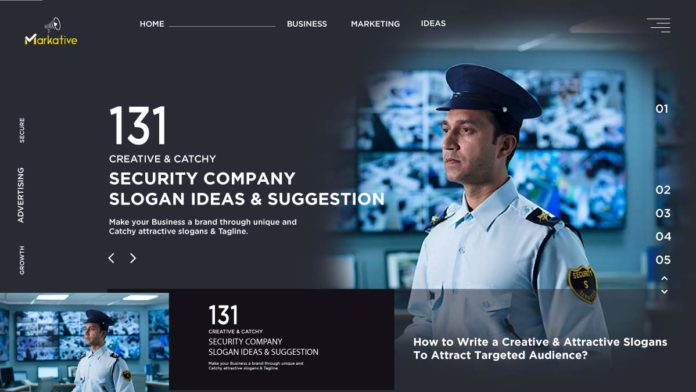 131 Secure Security company slogan ideas and suggestions
