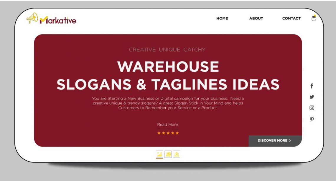 109 Attractive Warehouse Slogans & Taglines ideas - Markative.