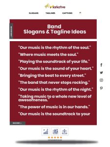 131+ Cool Band Slogans Ideas Perfect for your Team - Markative