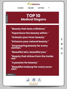 199+ Creative Medical Slogans & Tagline ideas - Markative