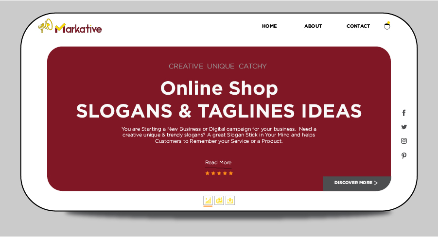 101+ Creative Online Shop Slogans to Grab Shopaholic - Markative