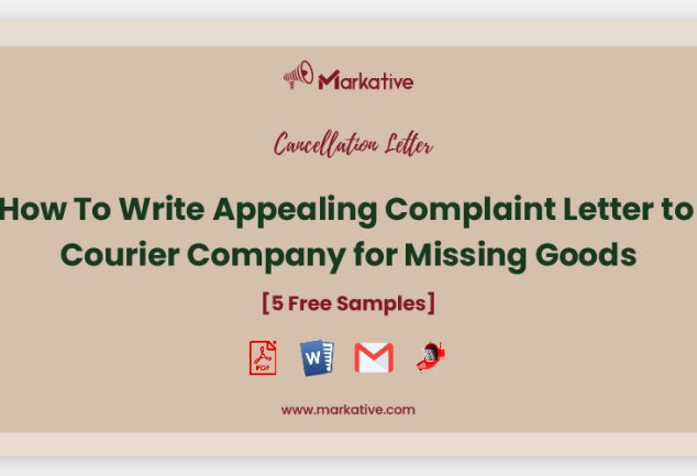 How To Write Creative Complaint Letter Against Neighbour [5 Free ...