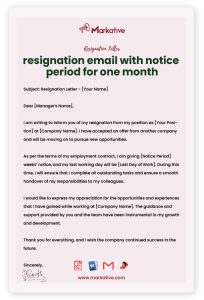 How To Write Best Resignation Email with Notice Period [5+ Templates ...