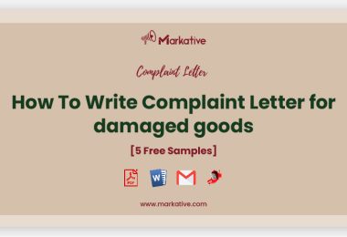 How To Write Creative Complaint Letter Against Neighbour [5 Free ...