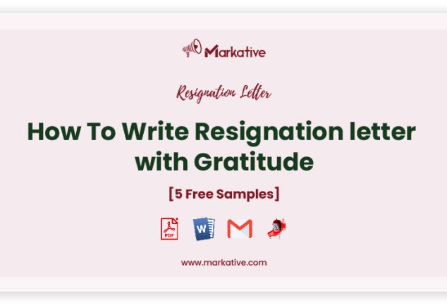 How to write a Union Resignation Letter [5 Free Samples] - Markative