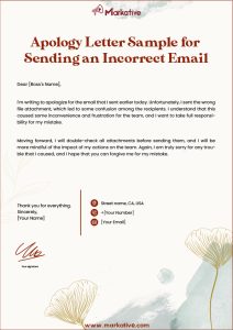 Apology Letter for Mistake at Work to Boss including [7 Samples ...