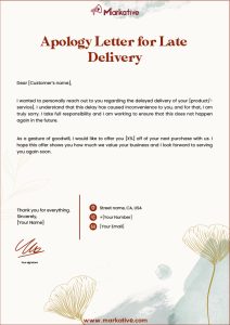 Best Apology Letter to a Customer for a Mistake: 5 Samples - Markative