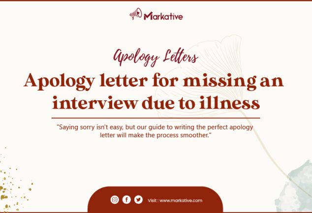 Perfect Apology Letter for Not Attending an Event: 7 Samples - Markative